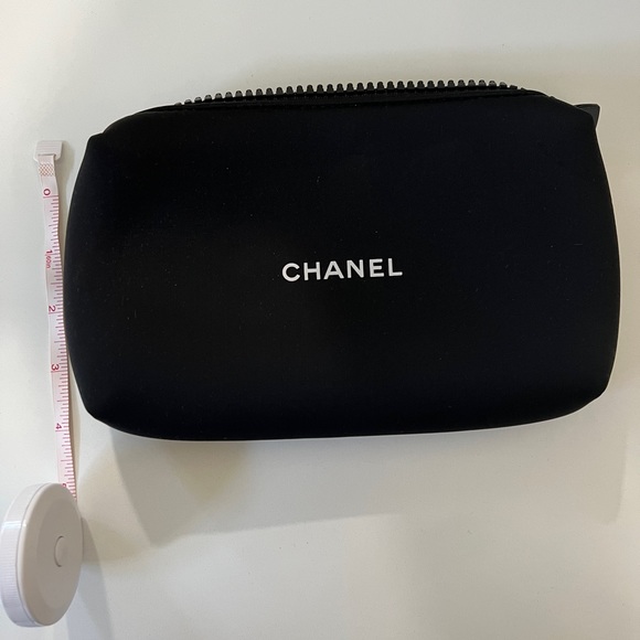 CHANEL | Bags | Black Chanel Cosmetic Pouch 0 Authentic | Poshmark